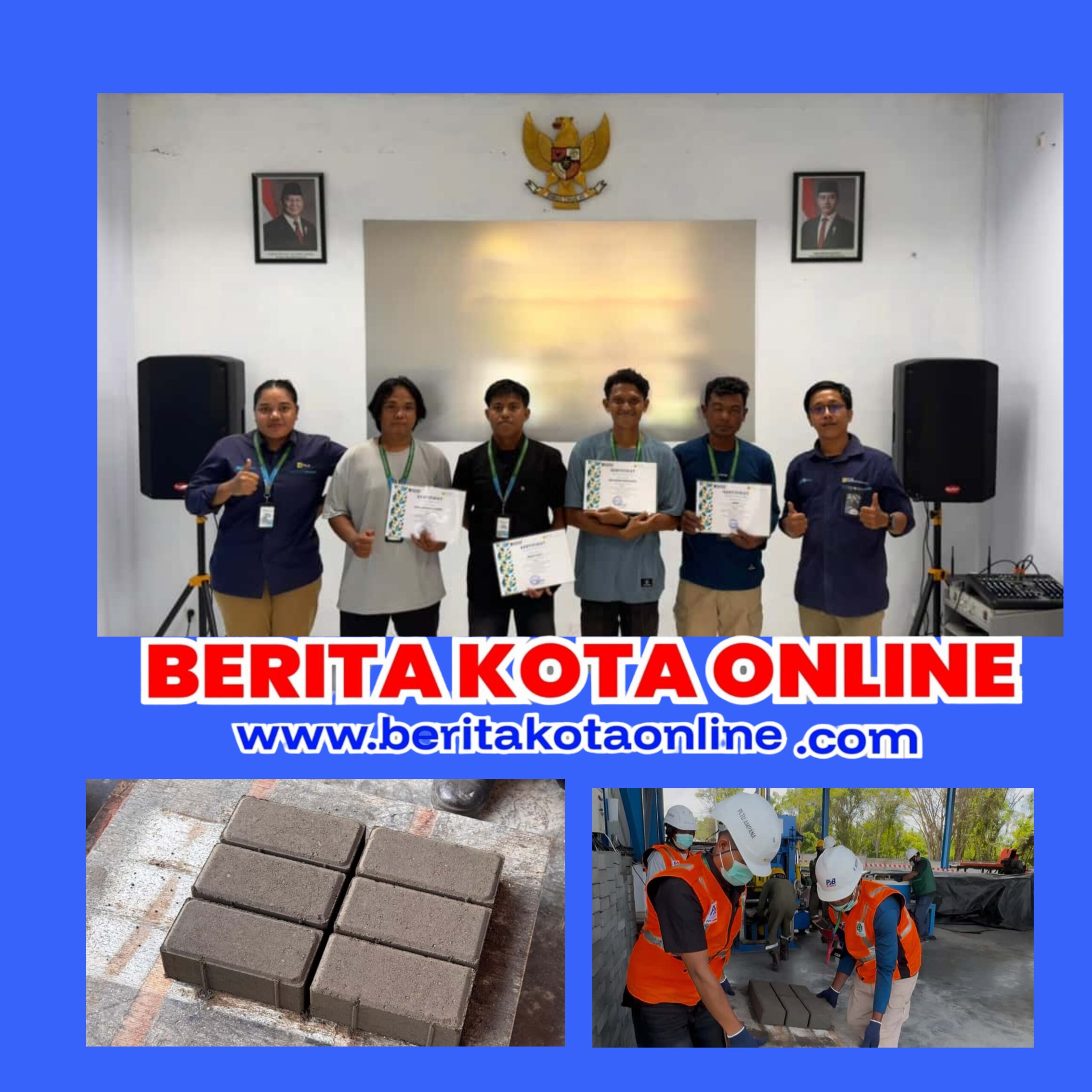 PLN Hadirkan Program Pemanfaatan FABA PLTU Palu 3 untuk Paving Block dan Batako, Jadi Angin ...